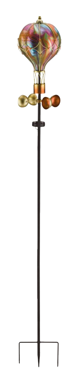 Regal Art & Gift Swirl Balloon Spinner Solar Stake | Bass Pro Shops